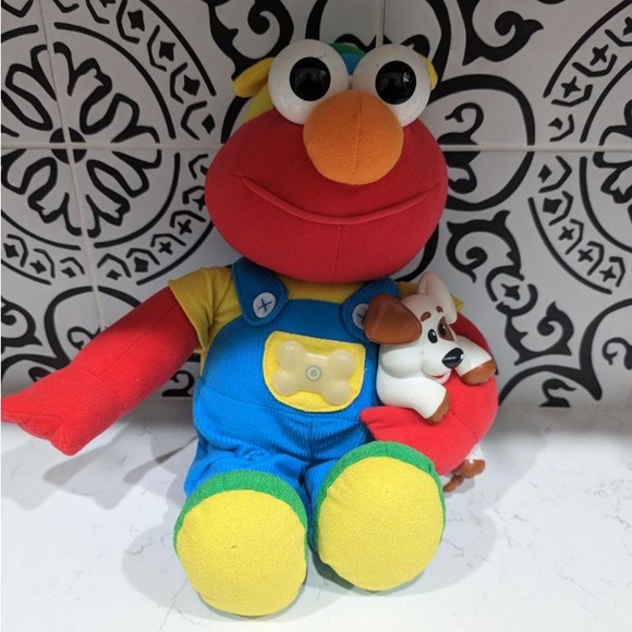 Sesame Street | Toys | Vintage 997 Magic Lights 15 Elmo Tyco Musical ...